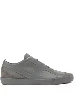 DIESEL® S-slante-d Logo Suede And Leather Lace Up Sneakers