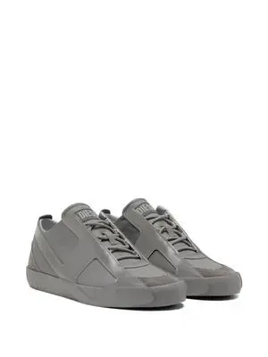 DIESEL® S-slante-d Logo Suede And Leather Lace Up Sneakers