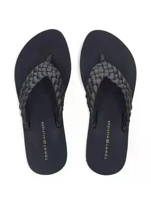 Tommy Hilfiger Braided Platform Flip-flops