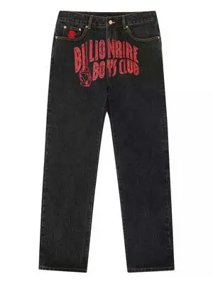 BILLIONAIRE BOYS CLUB Arch Logo Graphic Jeans