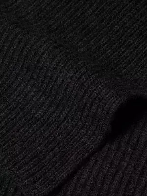 Sunspel Ribbed-knit Scarf