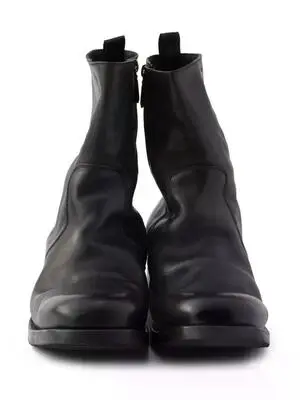 Prada Mid-calf Zip-up Leather Boots