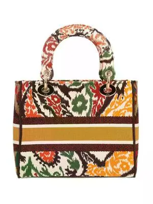 Dior Lady D-lite Medium Handbag - Orange