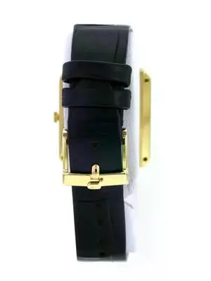 PIAGET 1970s Diamond Dial Yellow Gold Watch - Silver
