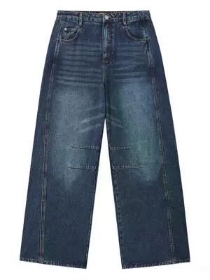 MINI CREAM Panelled Jeans