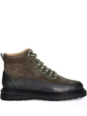 Gant Panelled Lace-up Boots - Brown