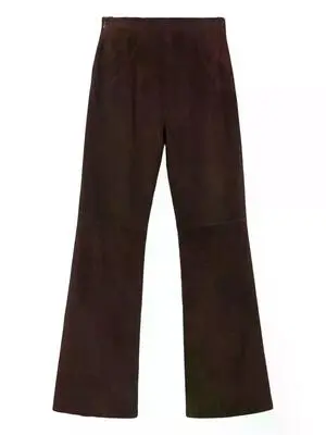 Valentino Garavani 2000s Suede Trousers