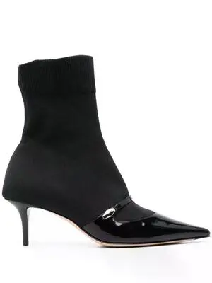 JIMMY CHOO 60mm Carolyn Sock Boots