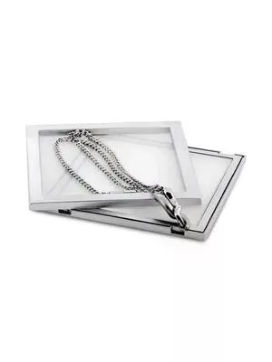 SWATCH Stainless Steel Statement Pendant Necklace