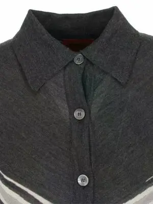 Missoni Striped Buttoned Jumper