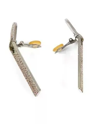 Dior 1990s Drop Clip-on Earrings