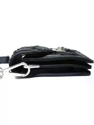 Prada Satin Bead-embroidered Shoulder Bag