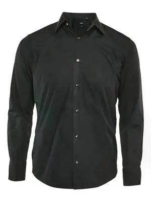 BOSS Pre-owned Stud-embellished Shirt - Black