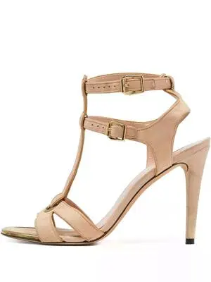 STUART WEITZMAN T-bar Sandals With Buckle Detail