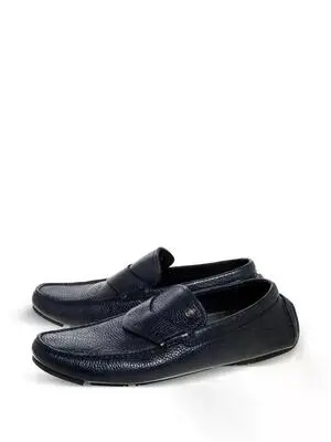 Versace Leather Loafers