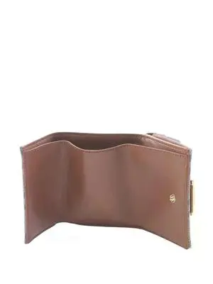 Fendi 2010-2025 Zucca Canvas Trifold Wallet Small Wallets