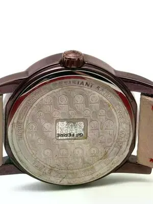 Gianfranco Ferre Steel Logo Dial Quartz Watch