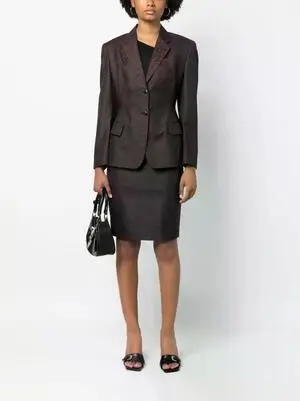 JEAN PAUL GAULTIER Jacquard Skirt Suit