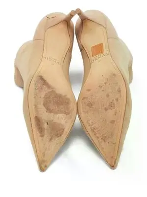 ISABEL MARANT VINTAGE Leather Ankle Boots - Neutrals