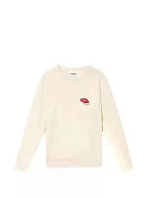 MARANT ETOILE Millyny Embroidered Sweatshirt - Neutrals
