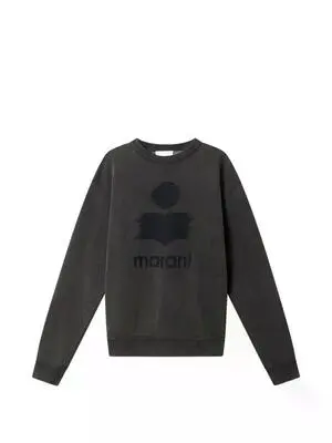 MARANT Mikoy Logo-print Sweatshirt - Grey