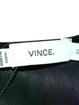Vince Panelled V-neck Mini Dress