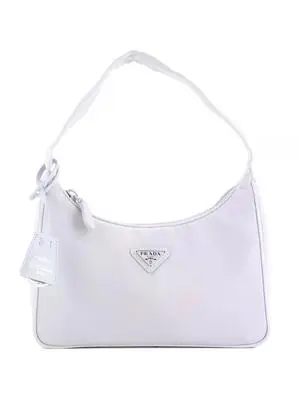 Prada Re-edition 2000 Tessuto Mini Hobo Bag - Grey