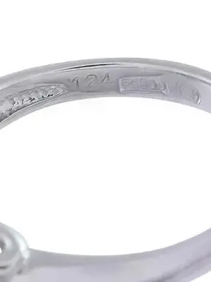 LB EXCLUSIVE Platinum Diamond And Sapphire Ring