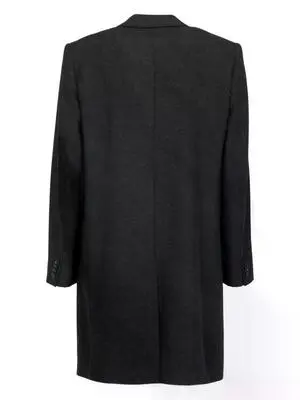 Dolce & Gabbana Single-breasted Wool Blend Coat