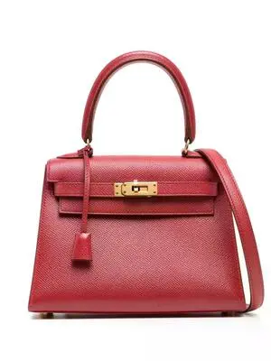Hermès 2011 Kelly 20 Two-way Handbag - Red