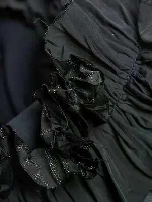 Maticevski Asymmetric Hem Ruffled Dress