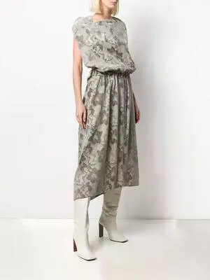 Comme Des Garçons 1996 Floral Jacquard Dress