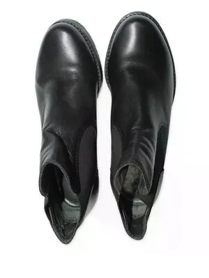 STUART WEITZMAN Leather Elastic-panel Chelsea Boots