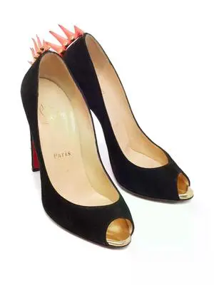 CHRISTIAN LOUBOUTIN 115mm Spiked Peep-toe Pumps