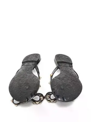 Valentino Garavani Rockstud Embellished Flip Flops