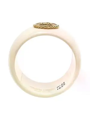 Roberto Cavalli Gold Tone Medallion Bracelet