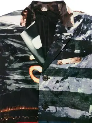 JEAN PAUL GAULTIER 2000s Printed Blazer