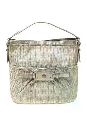Givenchy Pleated Canvas Tote Bag