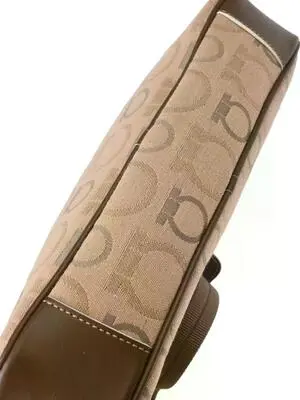 FERRAGAMO 1990-2000s Gancini-jacquard Shoulder Bag