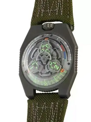URWERK Pre-owned Ur-100 41mm - Silver