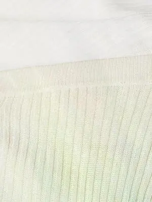 Max Mara Boat Neck Ribbed Long Sleeve Sweater