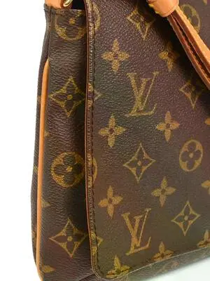 LOUIS VUITTON Monogram Musette Tango Shoulder Bag - Brown