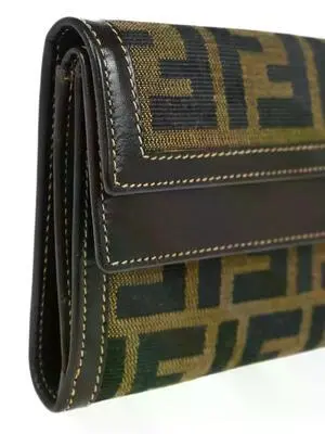 Fendi 1990-2000 Zucca Wallet