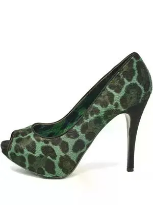 Dolce & Gabbana 2024 130mm Leopard-print Pumps