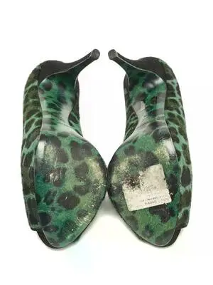 Dolce & Gabbana 2024 130mm Leopard-print Pumps