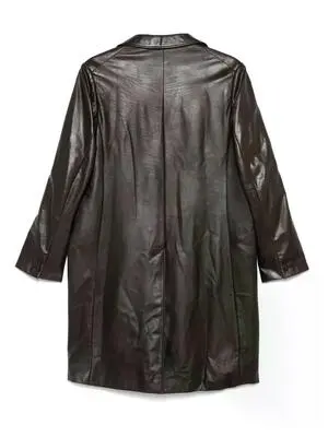 A.N.G.E.L.O. VINTAGE CULT 2000s Leather Coat - Brown