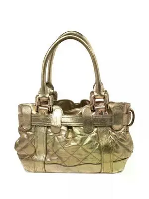 Burberry Beaton Quilted Leather Tote Bag