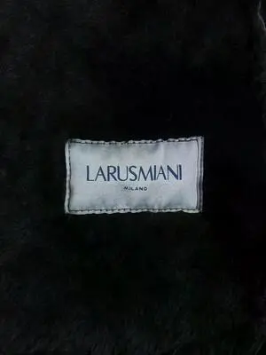 LARUSMIANI Sleeveless Leather Vest With Zip Fastening And Patch Pockets