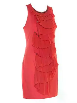 3.1 Phillip Lim Ruffled Mini Dress - Red