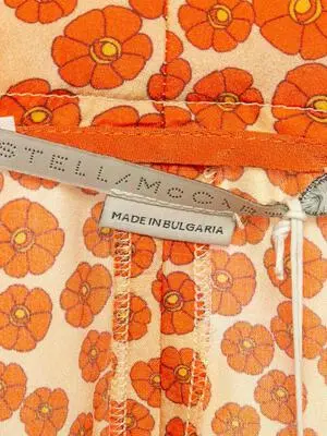 Stella McCartney Silk Floral Print Trousers